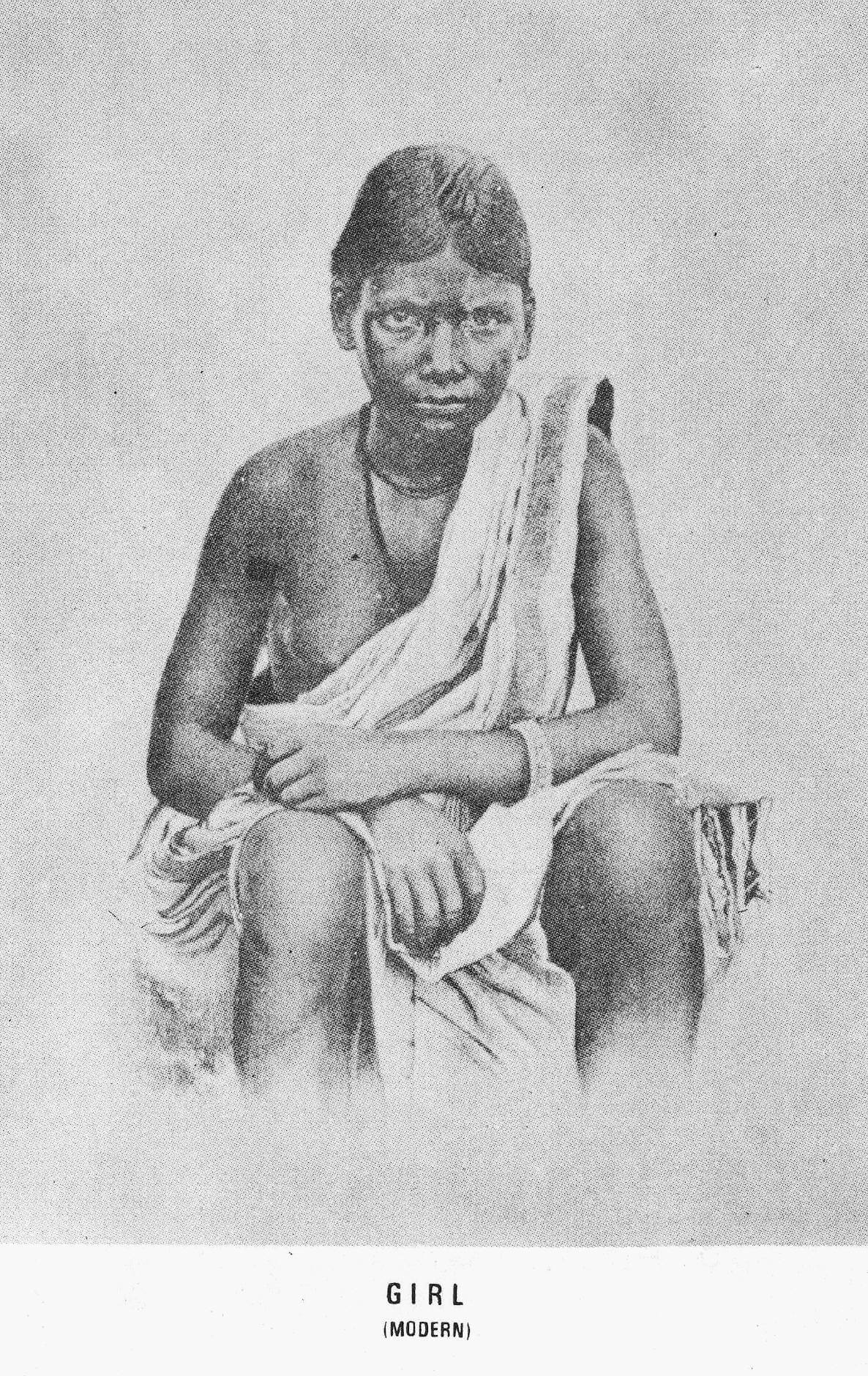 Jama Sundi, the first picture of a HO lady, 1871 - WAKKAMAN